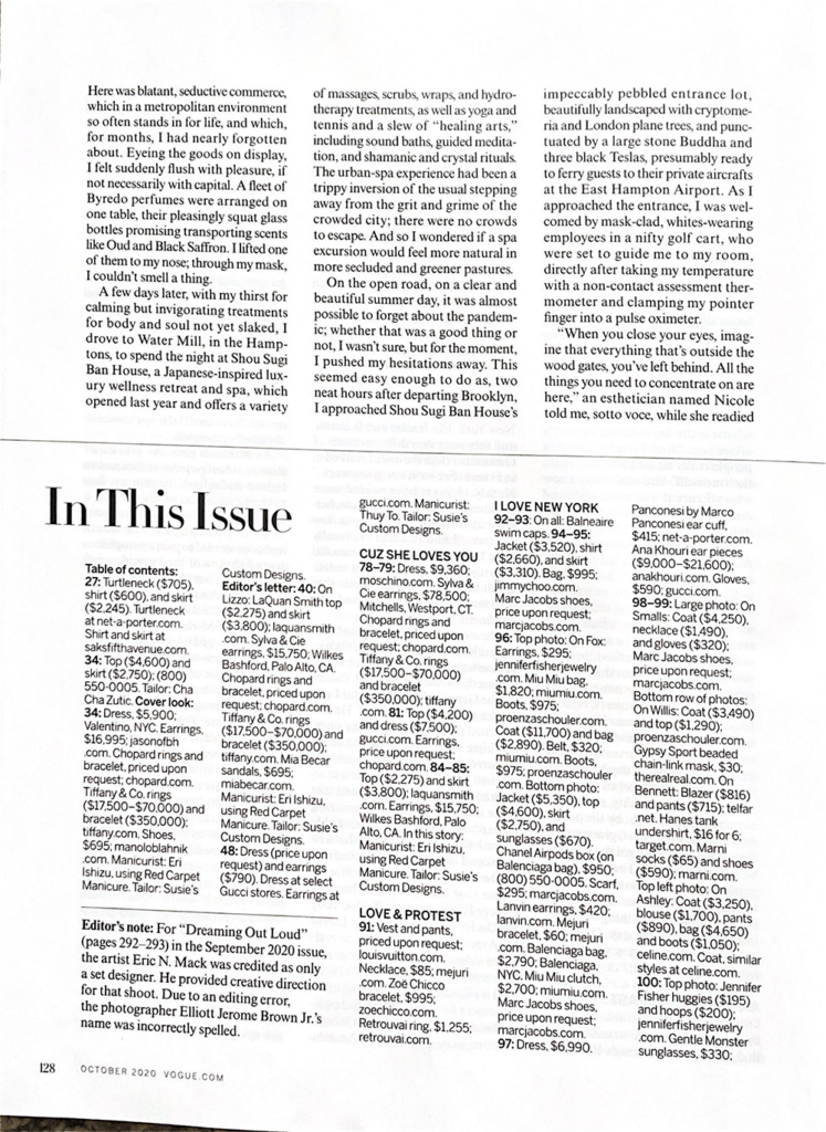 Vogue 2020 – Goldendoor